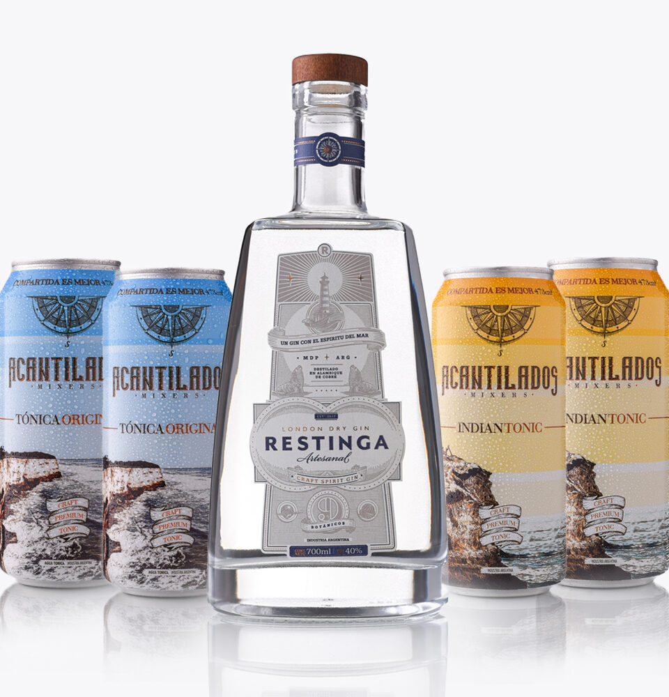 MEGA COMBO London Dry, Otoño y Flavoured – Restinga London Dry Gin